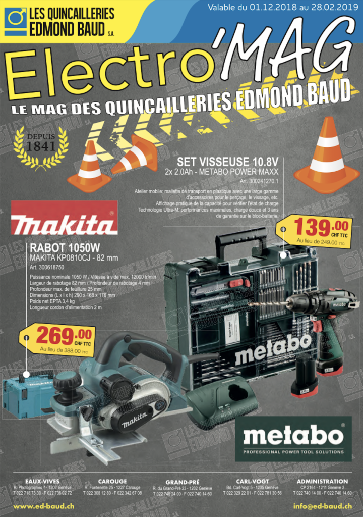 ELECTRO’MAG 01/19 | Edmond Baud