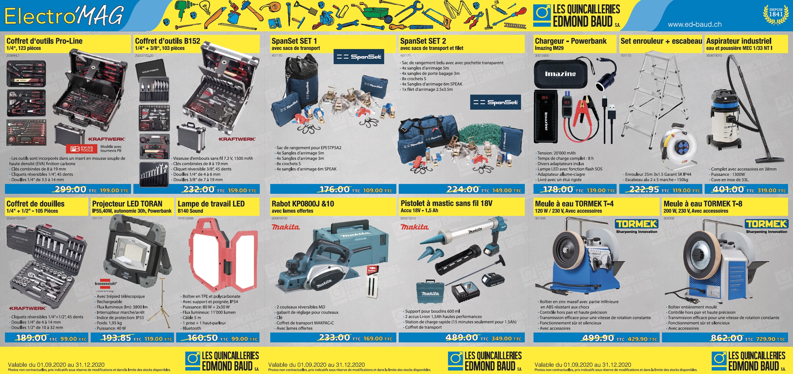 Verso ELECTRO MAG | Edmond Baud